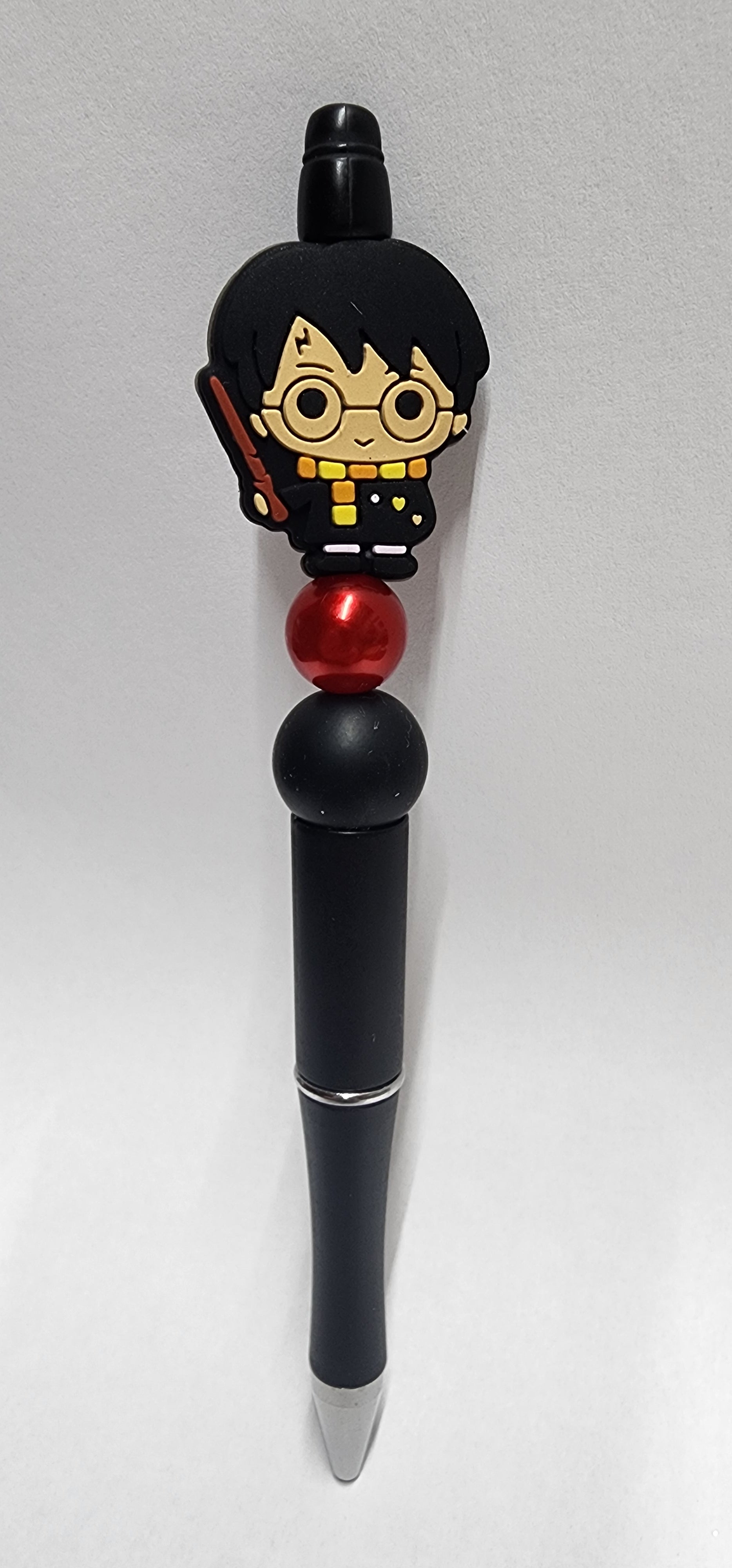 Boy Wizard Beaded Pen – Just A Rumor Designs